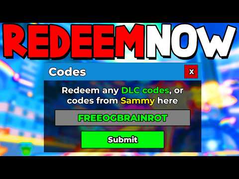 *NEU* ALLE FUNKTIONIERENDEN CODES für Steal a Brainrot! Roblox