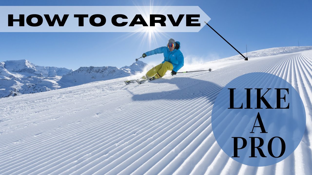 How to Carve on Skis - YouTube