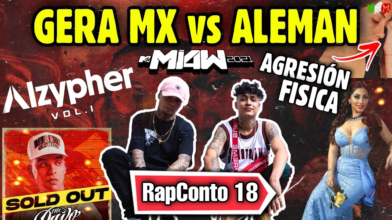 Gera MX vs Aleman | AGREDEN a Vane Ark | ADELANTO Alzypher | (RapConto ...