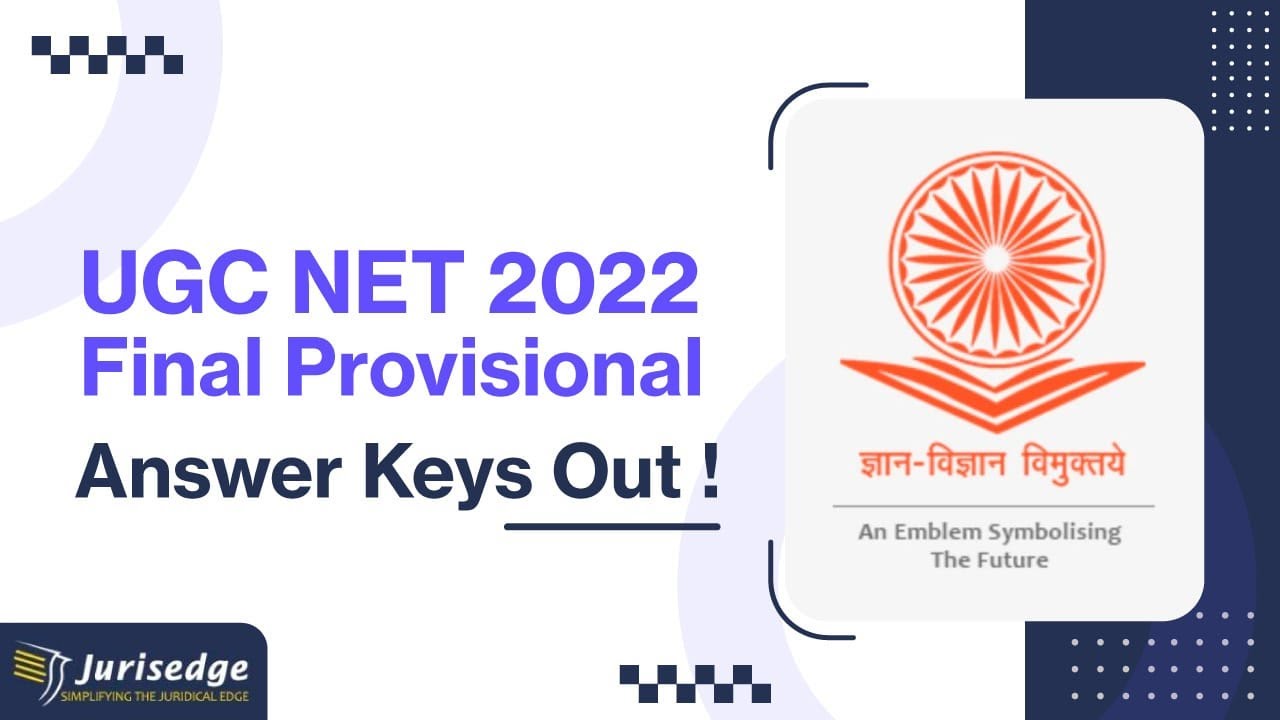 NEW UPDATE! UGC NET 2022 Final Provisional Answer Key OUT| Here are the ...