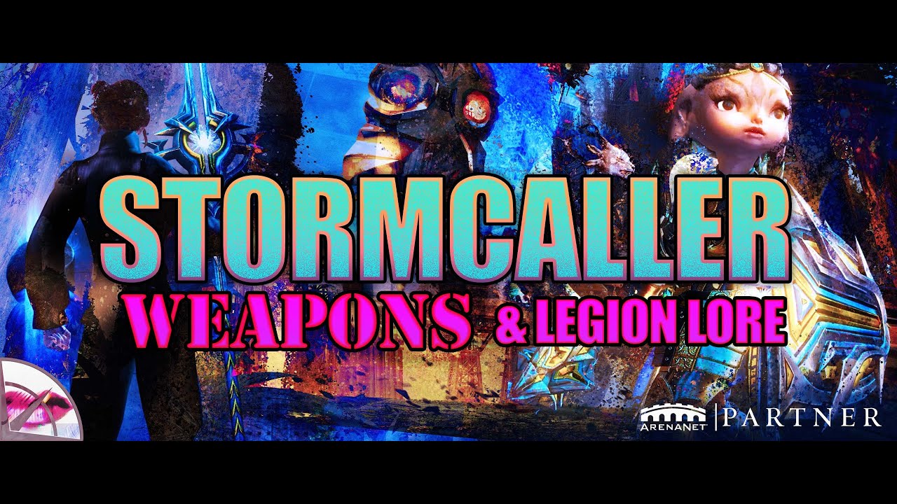 Guild Wars 2 | No Quarter Stormcaller Weapon plus Charr Legion Lore ...