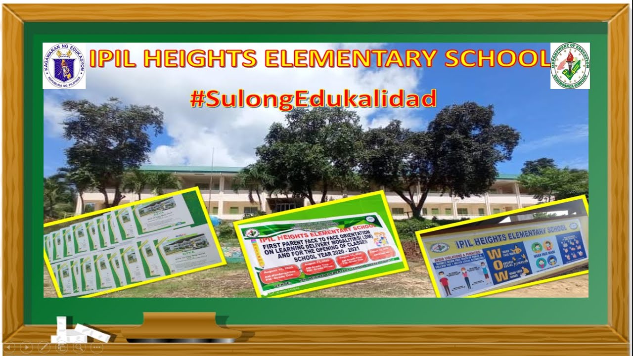 Ipil Heights Elementary School is Now Ready!!! - YouTube
