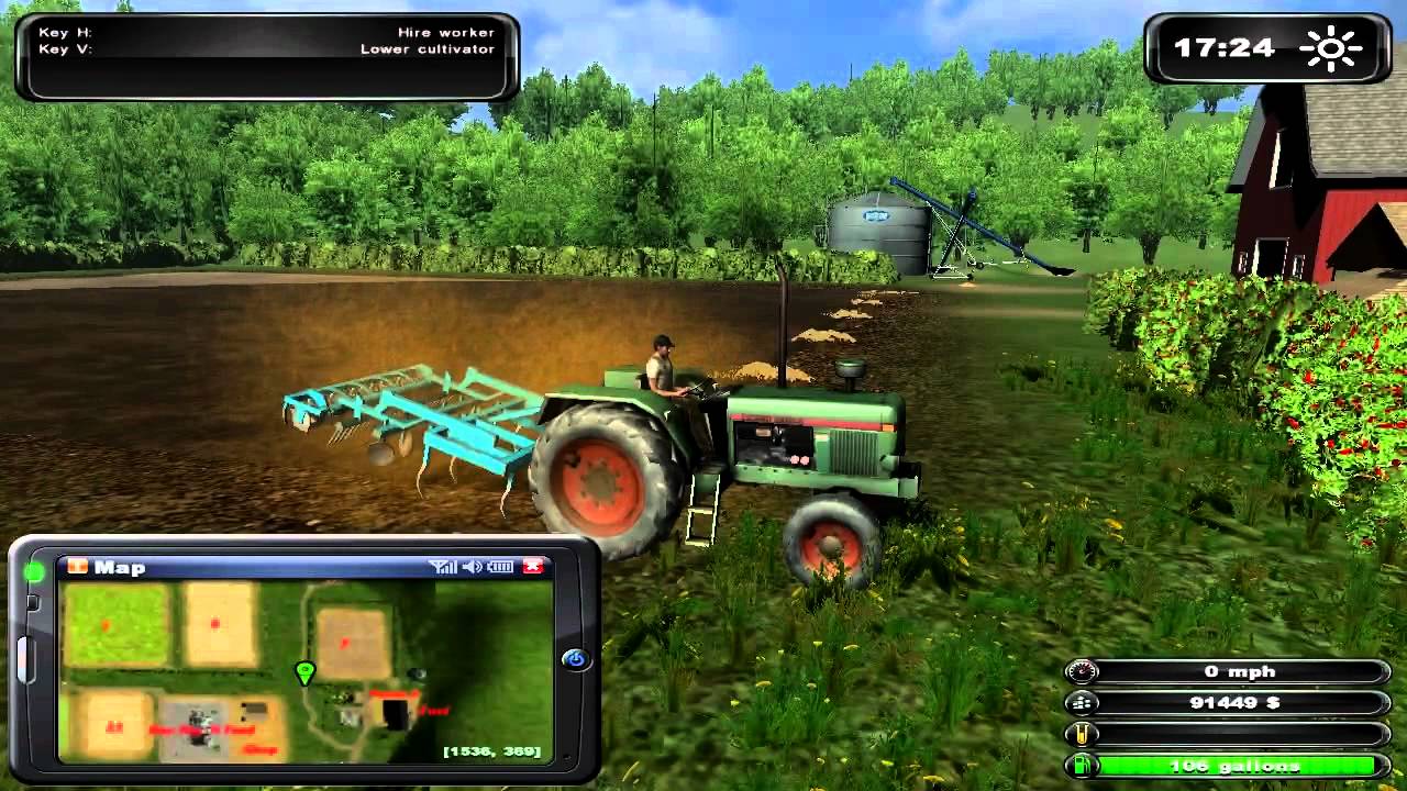 Let's Play Farming Simulator 2011 The Old Farm Episode 3 - YouTube