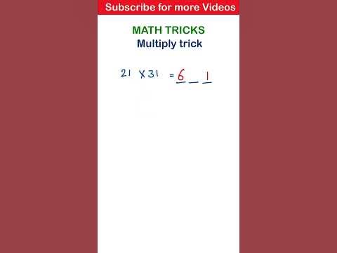 Vedic Maths Tricks for Fast calculations | Multiply trick | Vedic maths multiplication tricks ...