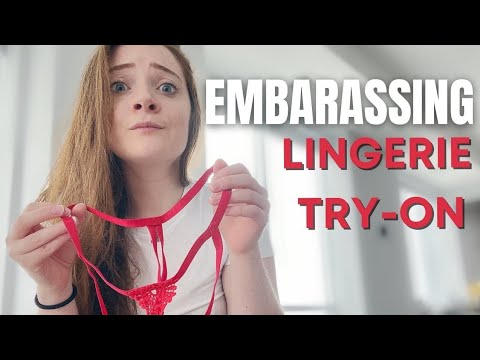 See-through lingerie try-on haul with Emilia #transparenthaul # ...