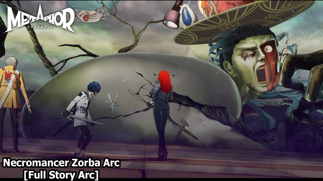 Metaphor: ReFantazio | Necromancer Zorba Arc - YouTube
