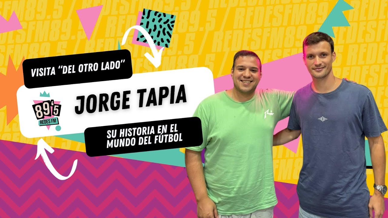 El campanense Jorge Tapia pasó por DEL OTRO LADO. - YouTube