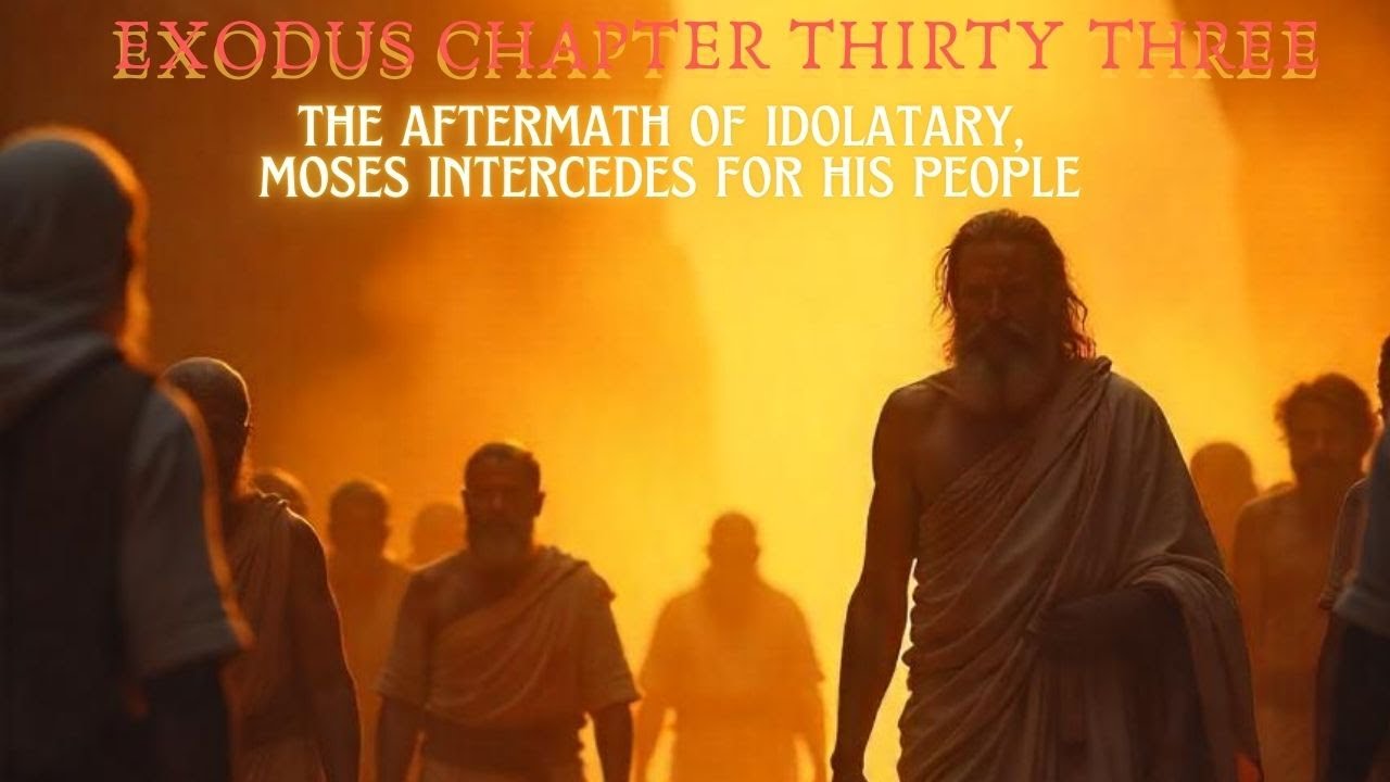 Exodus Chapter 33 Bible Study: Israel In Panic & Moses' Intercession ...
