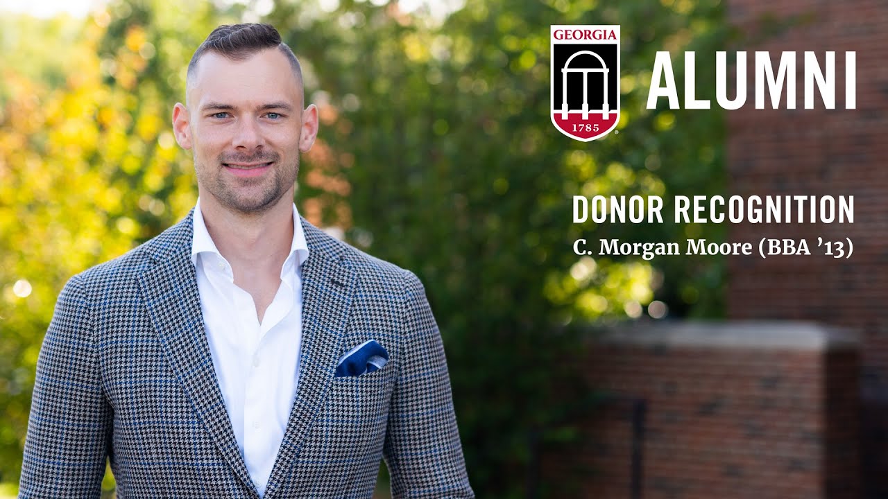 Morgan Moore (BBA '13) | UGA Donor Recognition - YouTube