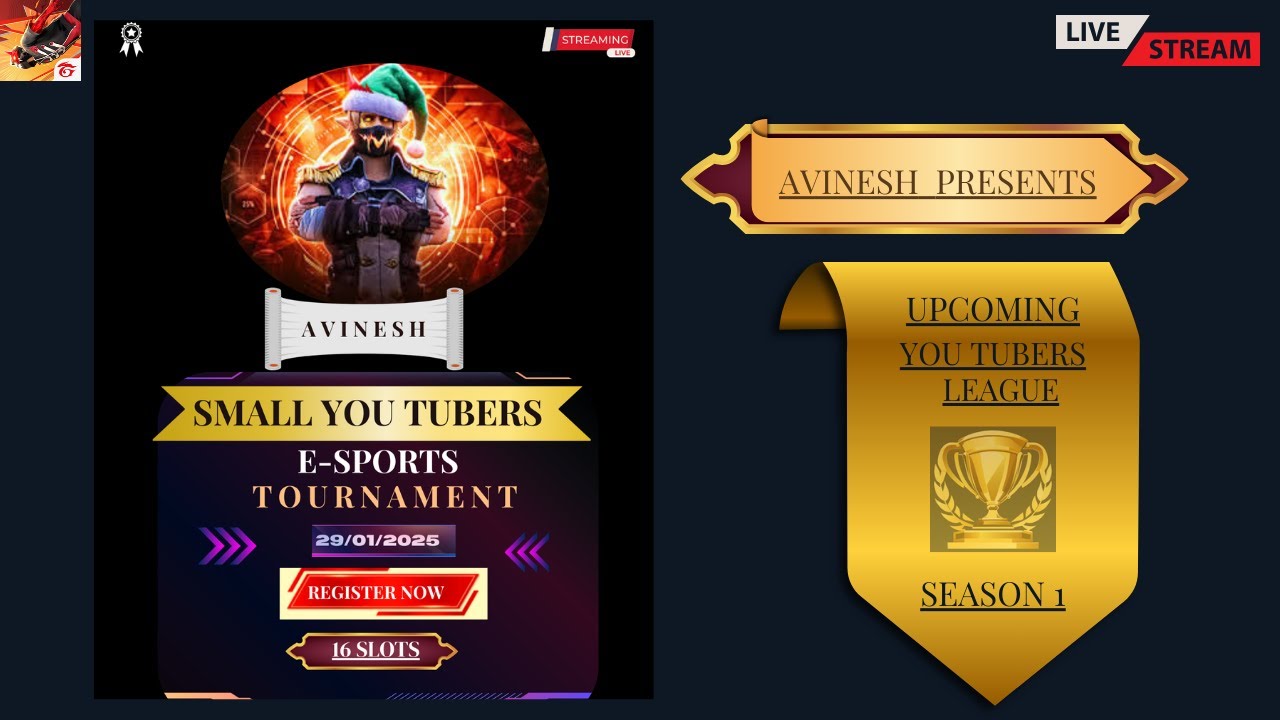 UPCOMING YOU TUBERS LEAGUE SEASON _ 1 ELEMINATION ROUND DAY 1 - YouTube