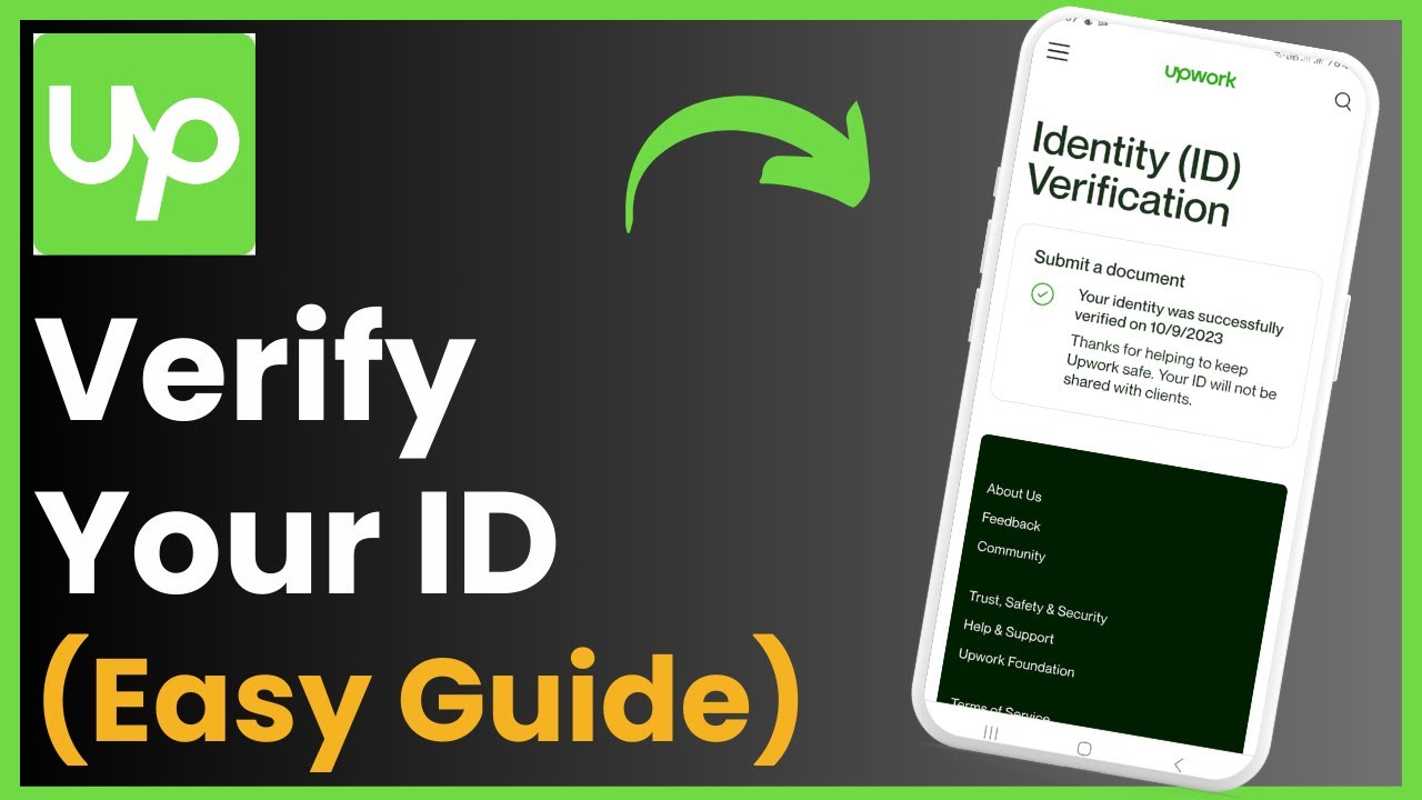 How To Verify Id On Upwork ! - YouTube