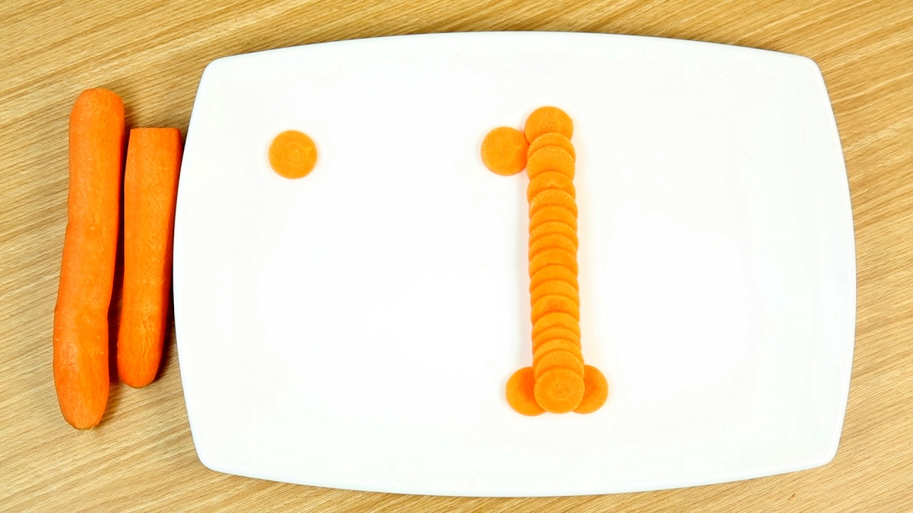 Fun Way to Learn Numbers with Vegetables for Kids | Number One | Learn ...