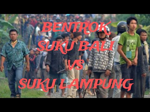 Perang Suku Bali dan Suku Lampung