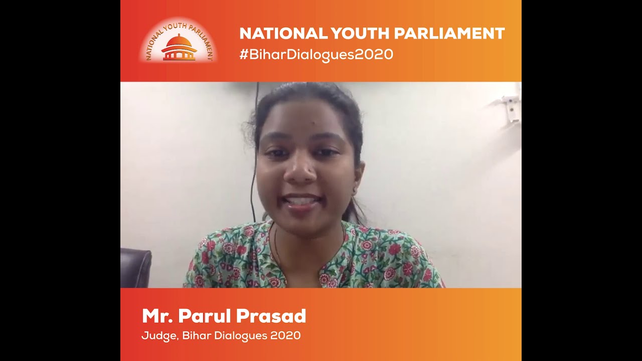 We should take pride in being a Bihari: Ms. Parul Prasad | Bihar Dialogues 2020 - YouTube