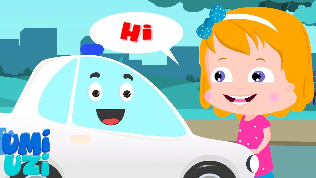 Hello Song | Nursery Rhymes and Songs for Babies | Kindergarten Fun ...