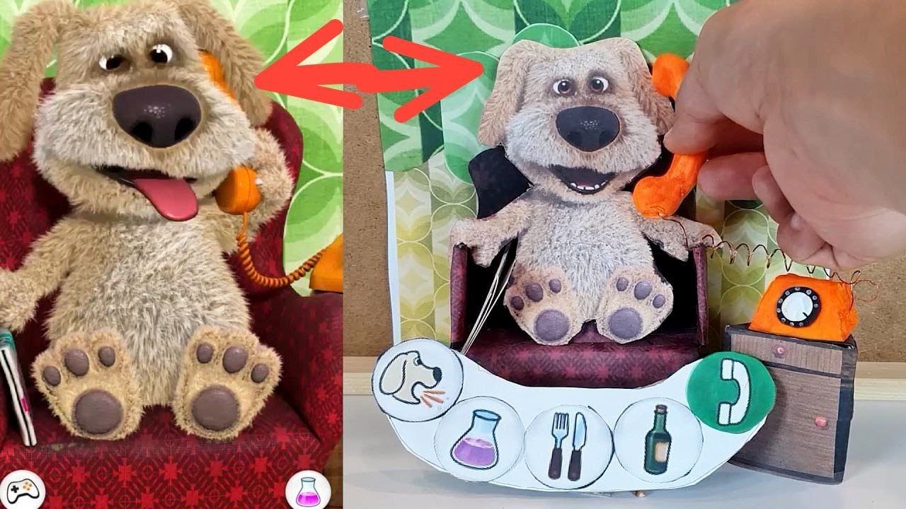 My Talking Ben in Real Life VS Talking Ben in the Game - YouTube