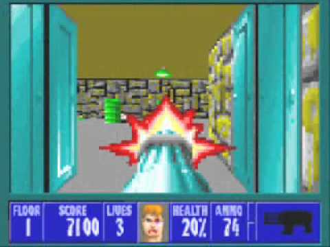 Wolfenstein 3d - Game Boy Advance - YouTube