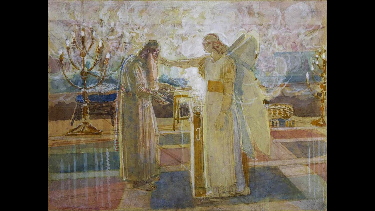 1st Sunday of Advent 2023: Zechariah's Angel Encounter - YouTube