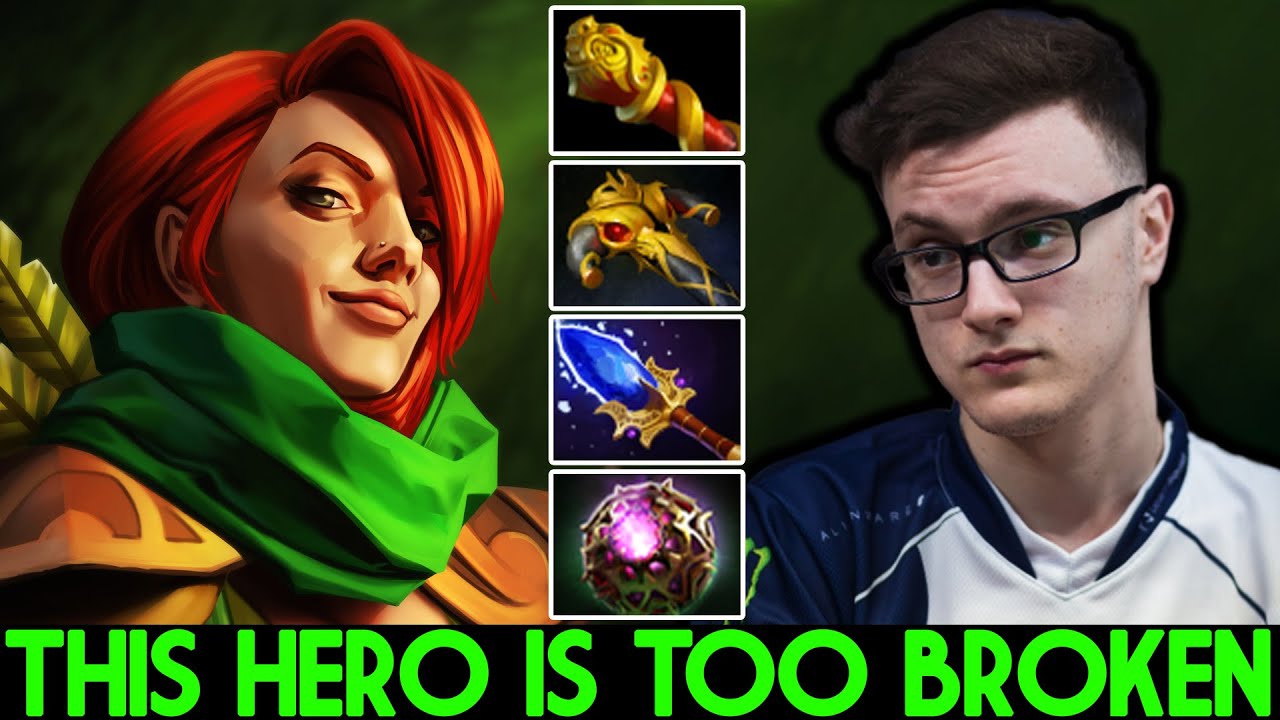 MIRACLE [Windranger] Windrun Max Speed is Too Broken 25 Kills Dota 2 ...