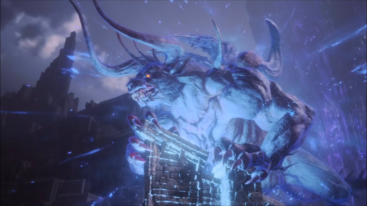 PS5 FINAL FANTASY XVI Clive vs Behemoth - YouTube