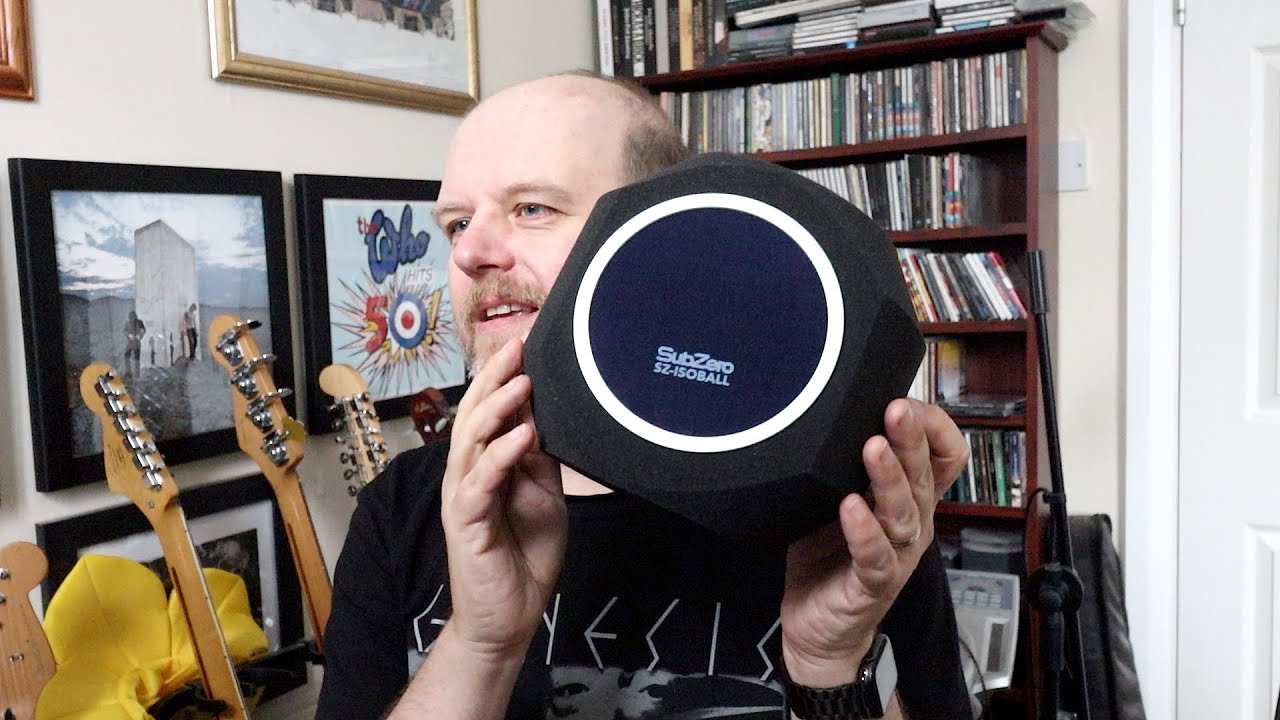 TEST: Snoring Dog Versus SubZero Portable Vocal Booth Isolation Ball ...