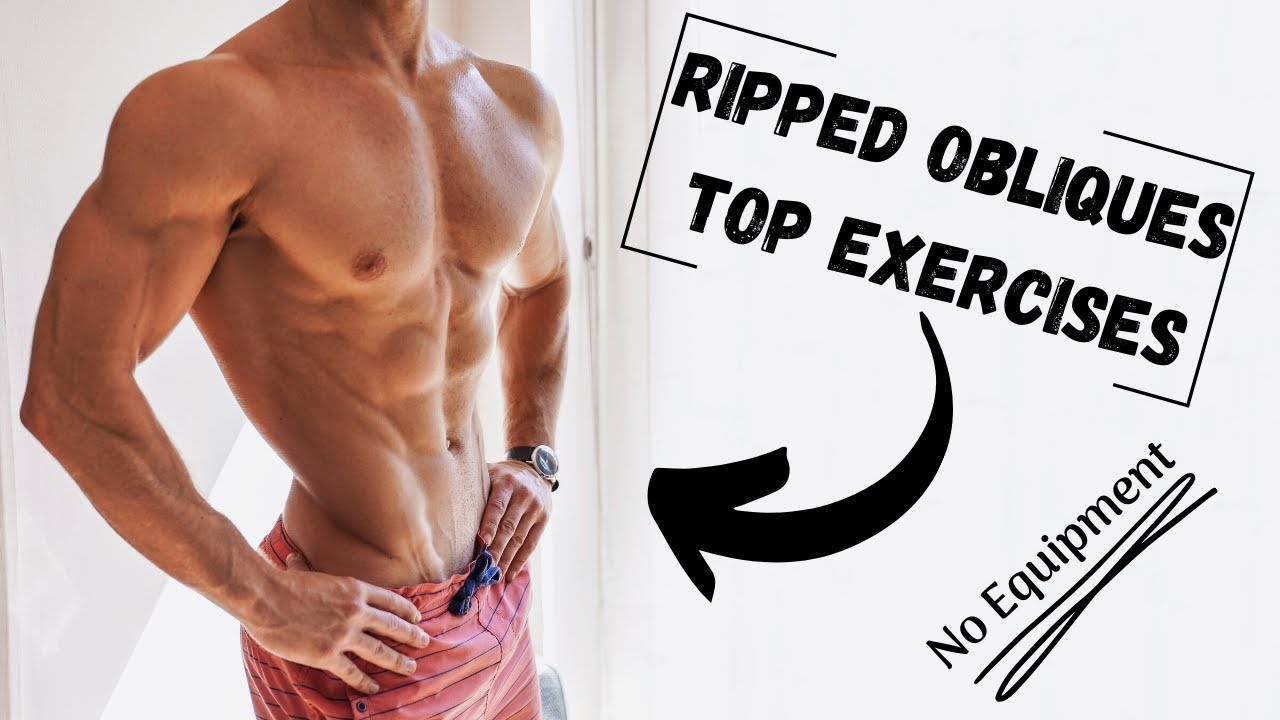 THE BEST OBLIQUE EXERCISES | Ripped Obliques | No Equipment | Rowan Row ...