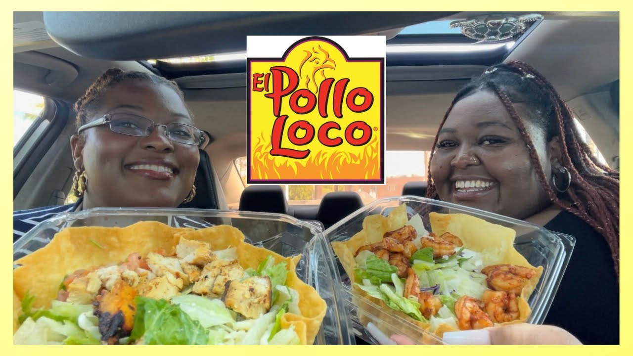 EL POLLO LOCO TOSTADA SALAD MUKBANG | DeLexis - YouTube