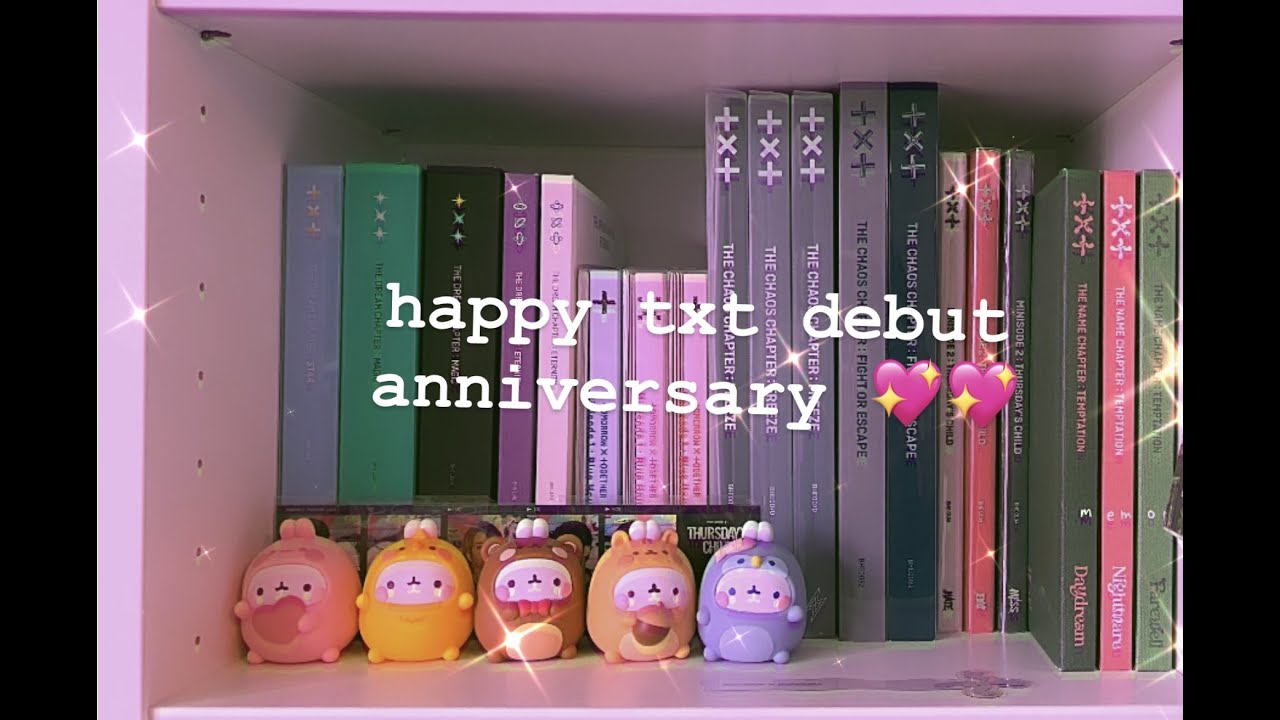 txt collection update tour | celebrate txt's debut with me 🧚‍♂️ - YouTube