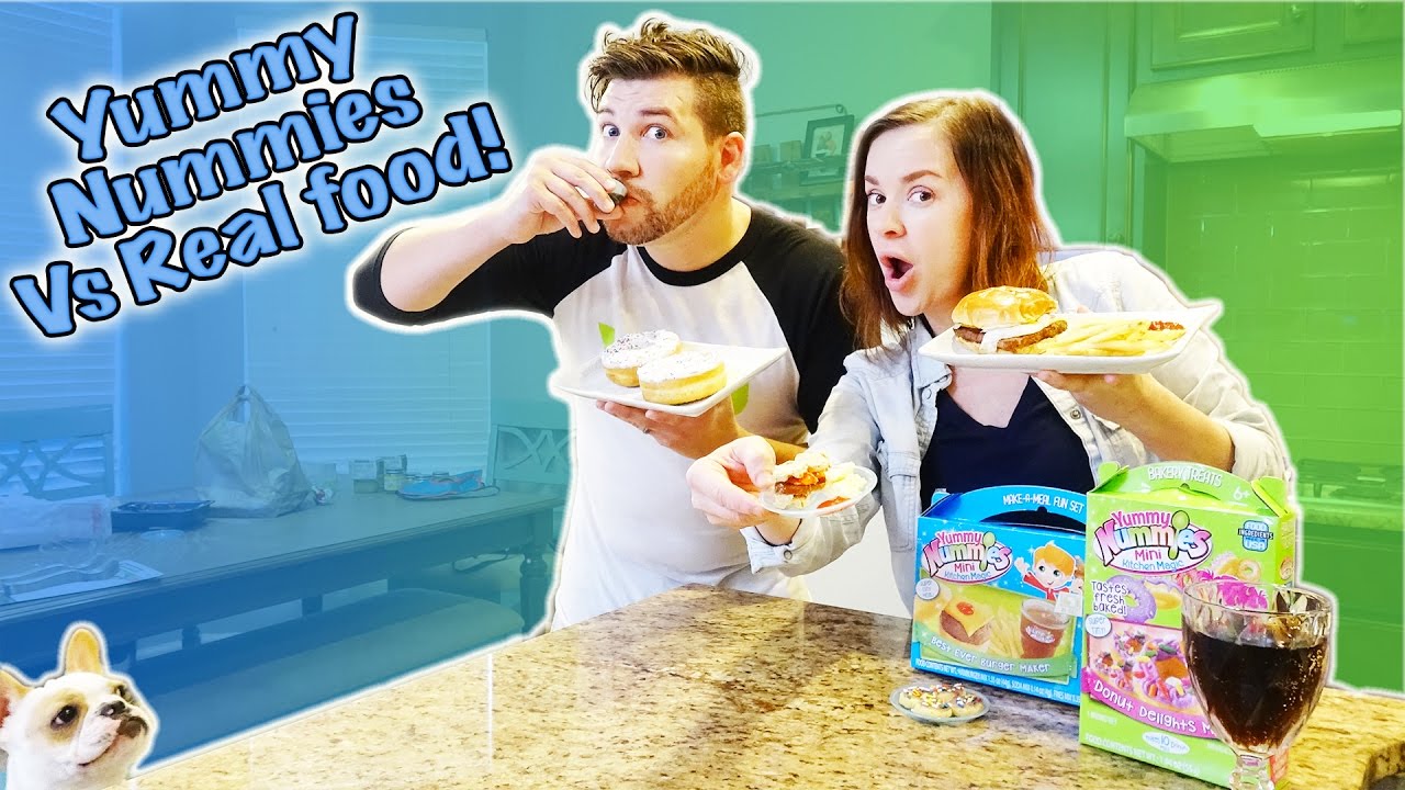YUMMY NUMMIES VS. REAL FOOD! - YouTube