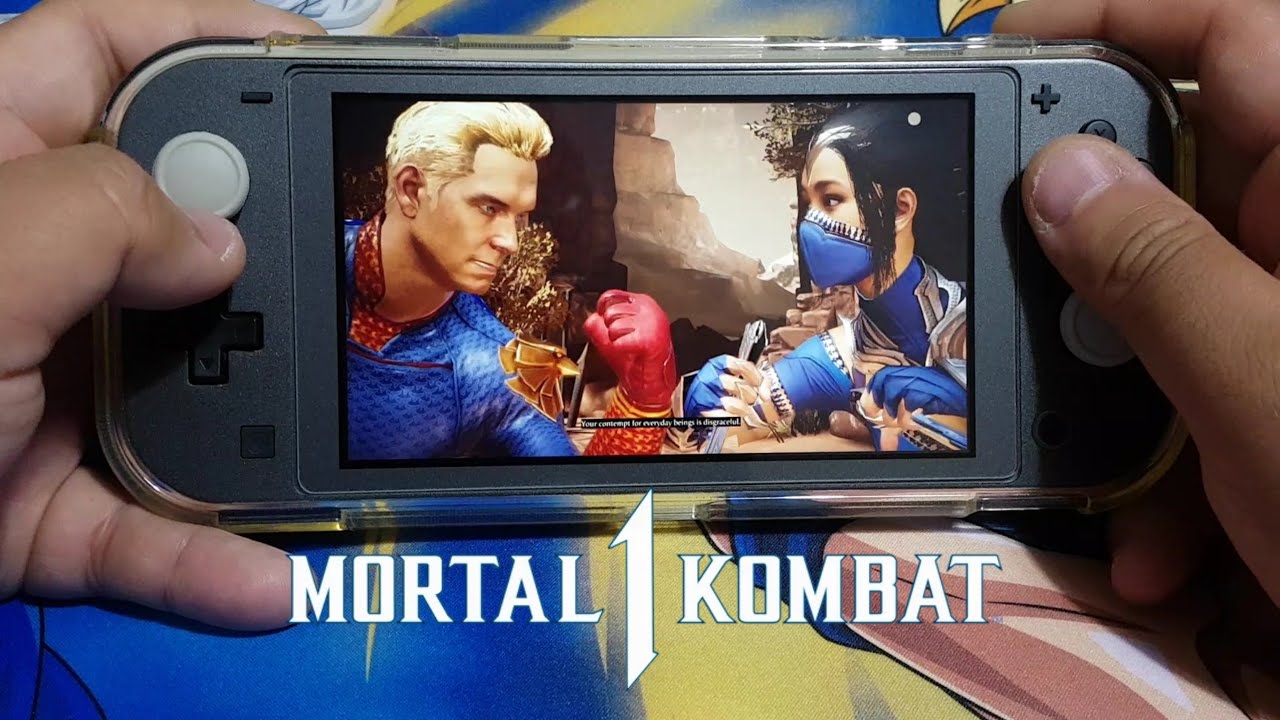 Mortal Kombat 1 New Update 1.18.0 Homelander on Nintendo Switch Lite ...