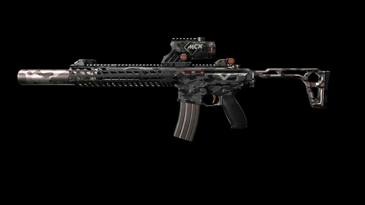 SIG MCX Grey Mud 試射動画 - YouTube