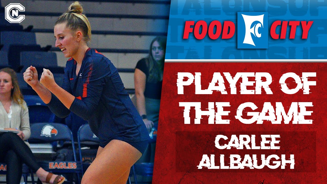 Carson-Newman Volleyball: Carlee Allbaugh Recaps Anderson 9-24-22 - YouTube