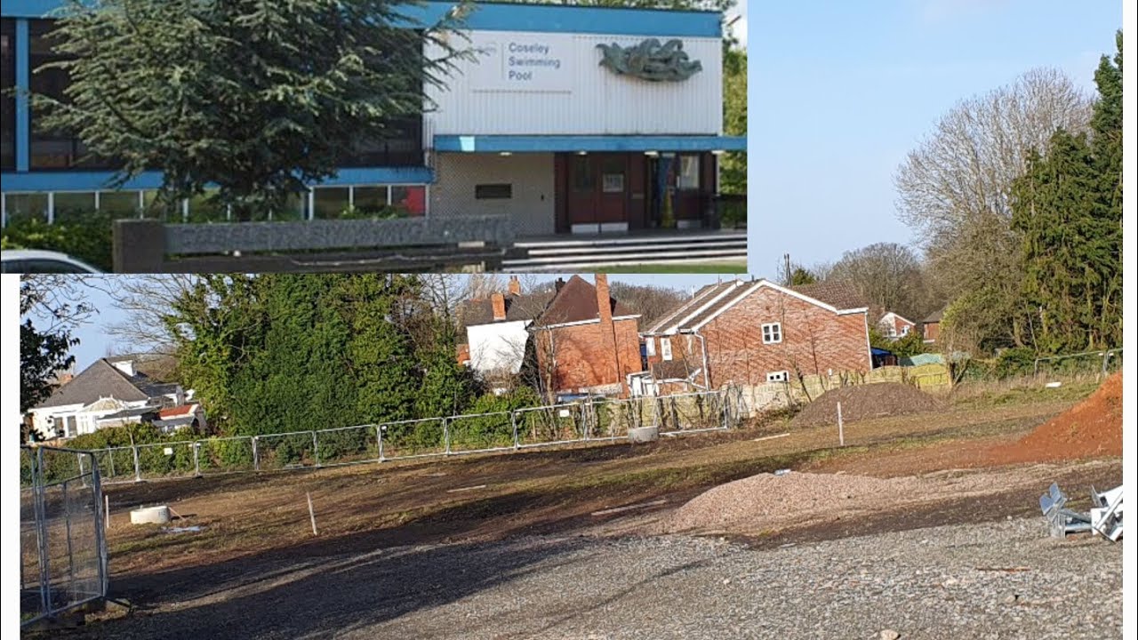 old Coseley baths site and chip's in coseley - YouTube