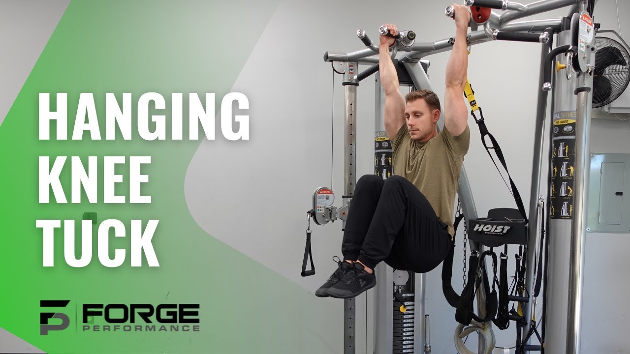 Hanging Knee Tuck - YouTube