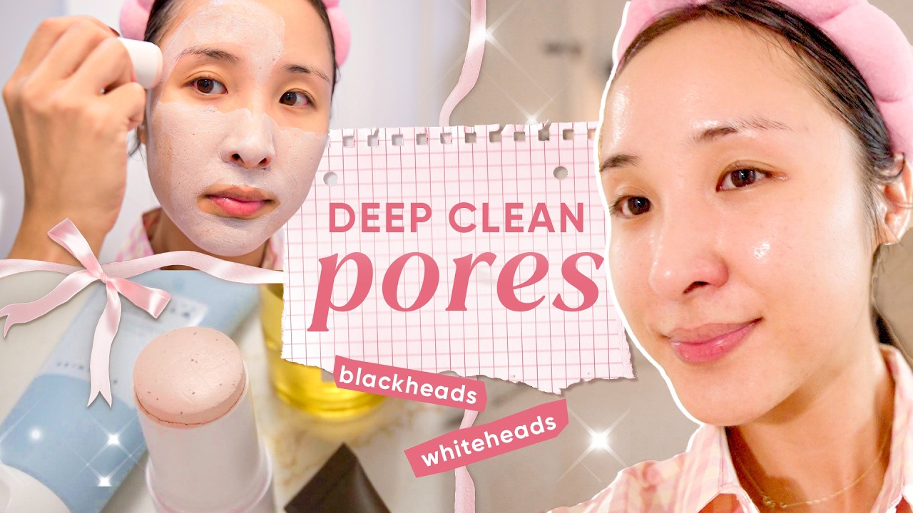 My Deep Pore Cleansing Routine 🧖‍♀️ | Effective at-home facial - YouTube