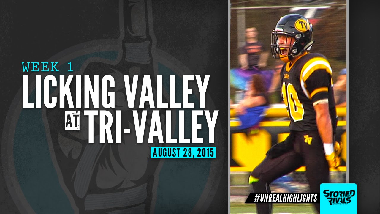 HS Football | Licking Valley at Tri-Valley [8/28/15] - YouTube