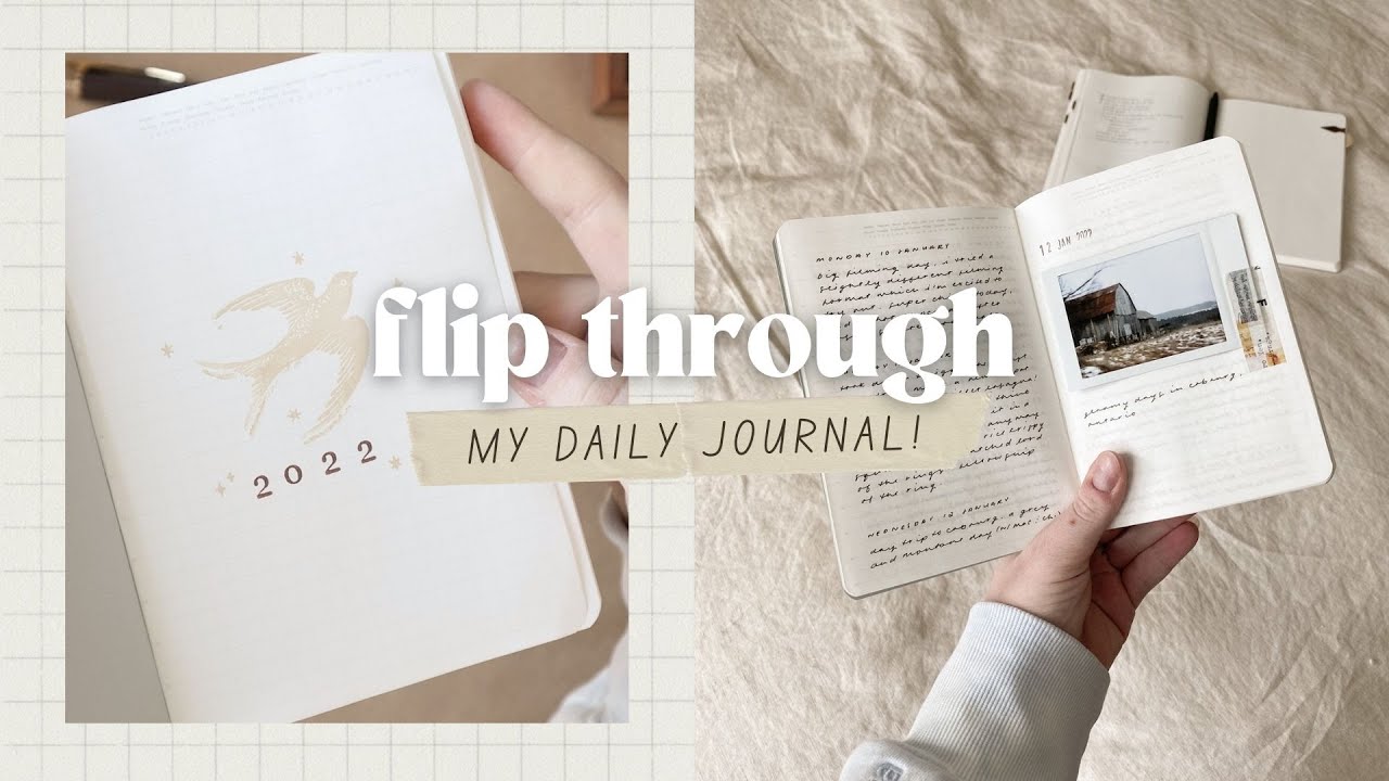 My Ultra-Minimalist Journal Setup for 2022 Flip Through + Simple Tips ...