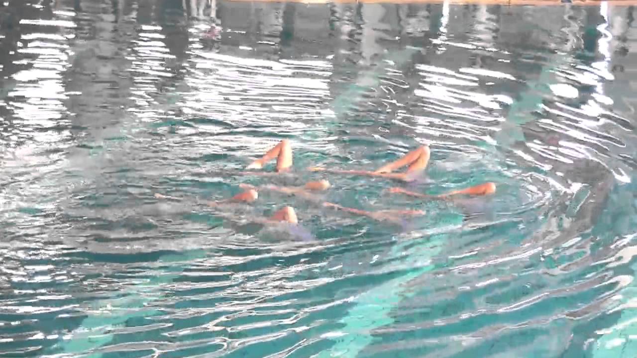 Πανελληνιο Συγχρονισμενης Κολυμβησης Μαρτιος 2013 ΑΝΟΜ Ομαδικο - YouTube