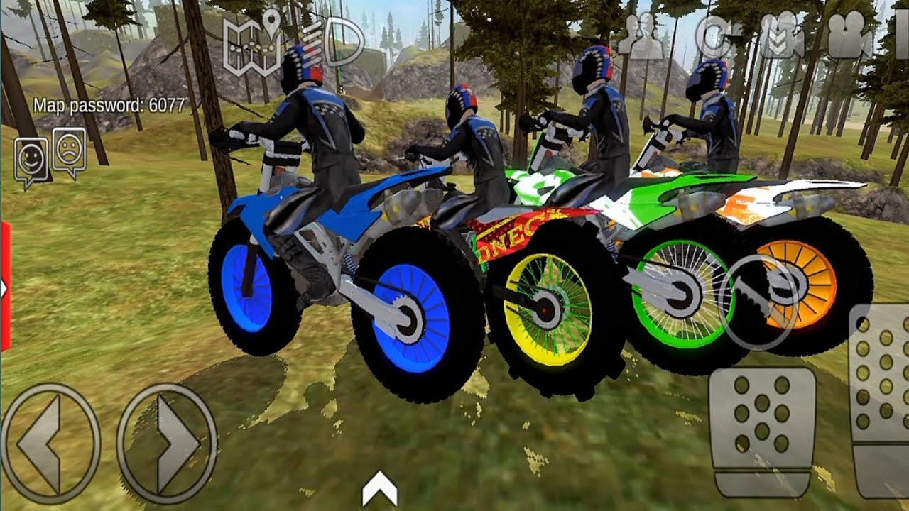Offroad Outlaws 4 Player Motorbike Online Gameplay Motorbike Fast ...