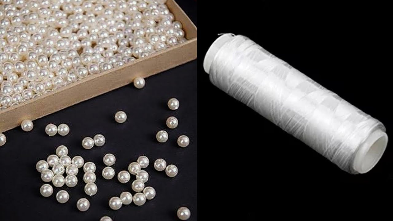 How To Make Simple And Beautiful Pearl Earrings At Home | DIY | Pearls ...