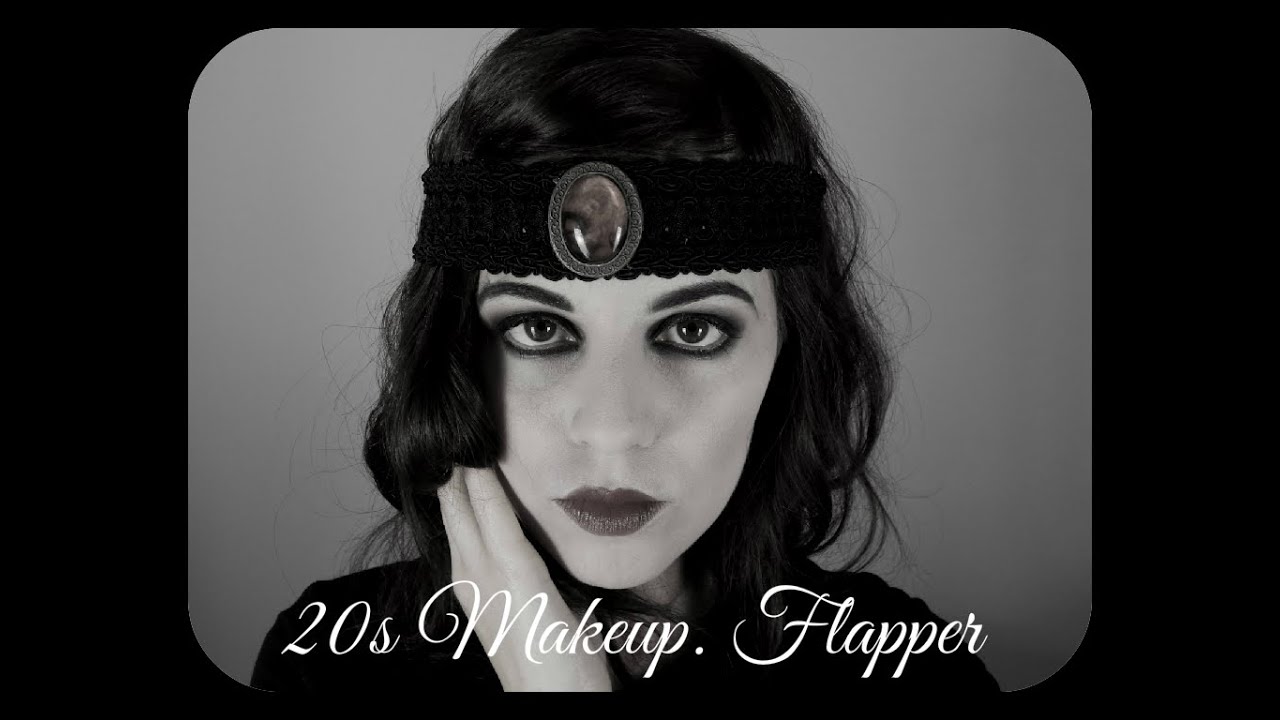 20s Makeup. Flapper. - YouTube
