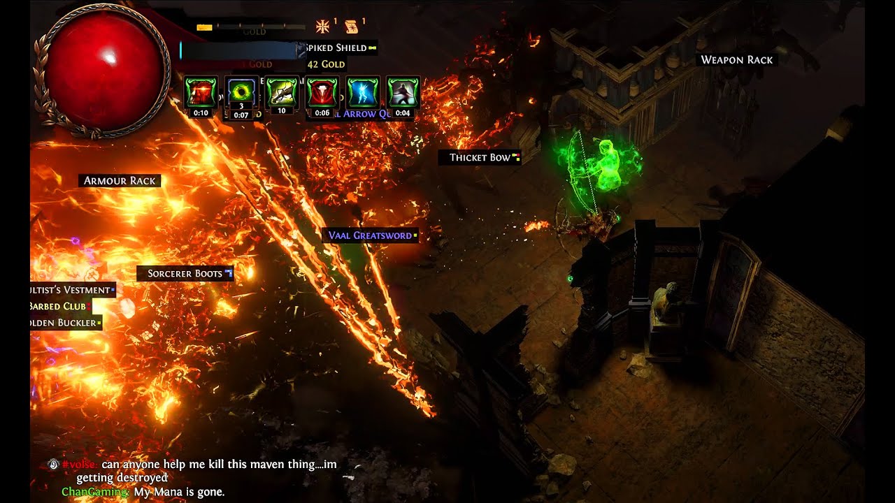 Path of Exile, Gameplay, World Atlas Map Level 2 with Ranger Level 81 ...
