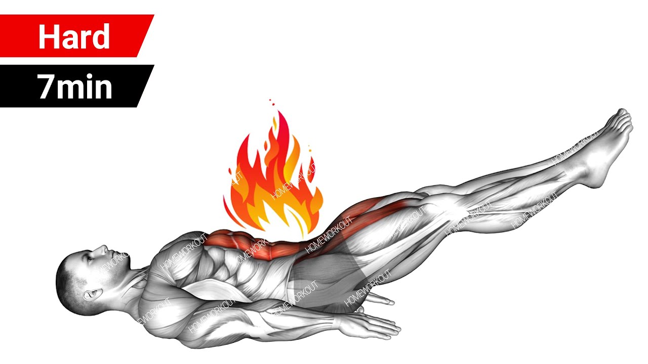 Powerful Six Pack Abs Workout That Burns Your Entire Abs - YouTube
