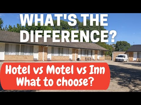 What's the difference?Hotel vs Motel vs Inn? Explained in simple English, Choose your place of ...