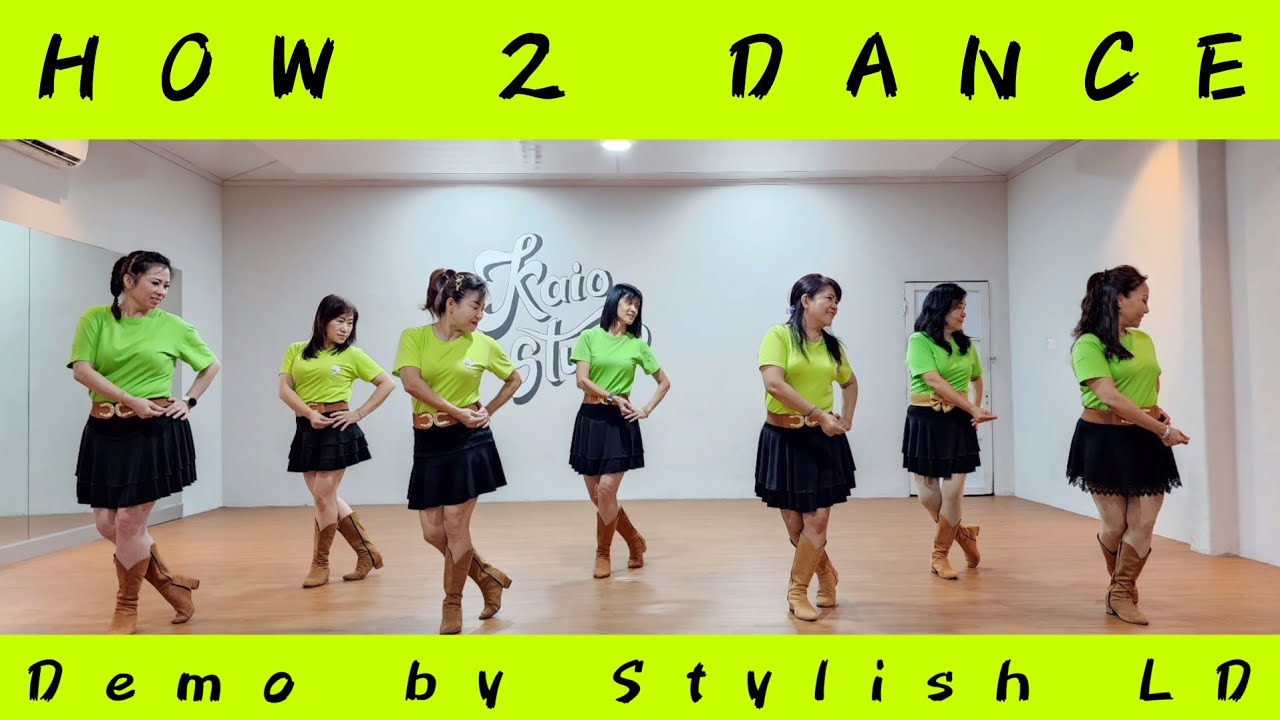 HOW 2 DANCE || Line Dance Demo || Karl-Harry Winson (UK) - December ...