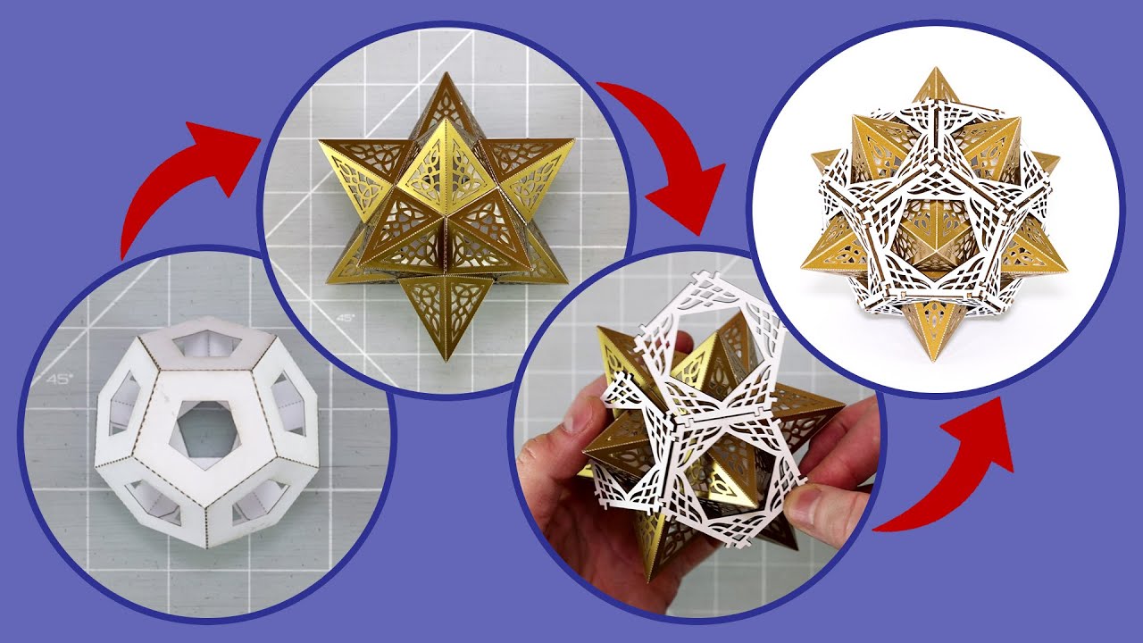 Assembling the Mini Combined Star Orb - YouTube