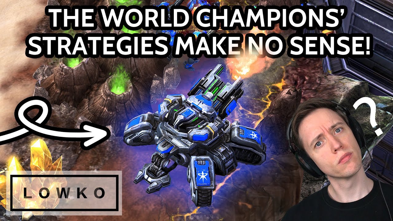 StarCraft 2: Oliveira's CONFUSING Terran Build Orders! - YouTube