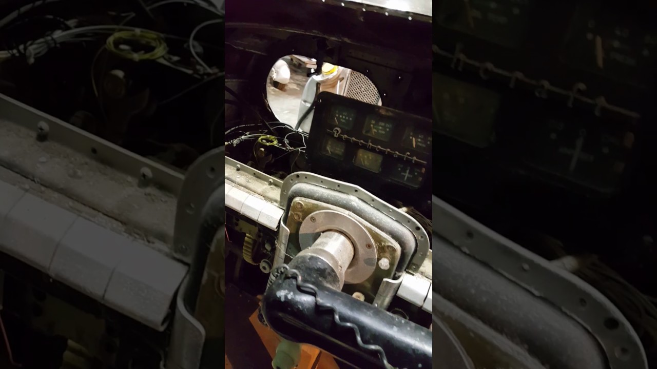 Beechcraft instrument panel removal step 6 - YouTube