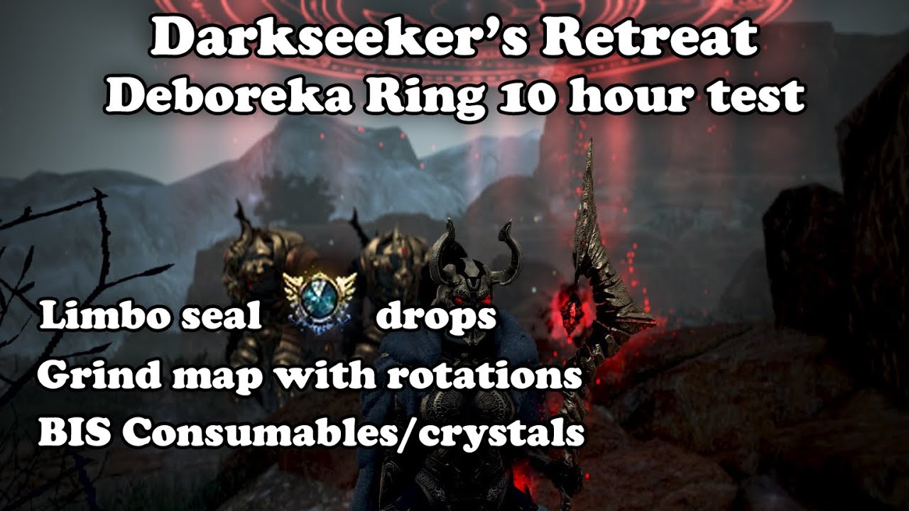 BDO | Deboreka Ring 10 hour grind tests - Darkseeker's Retreat - YouTube