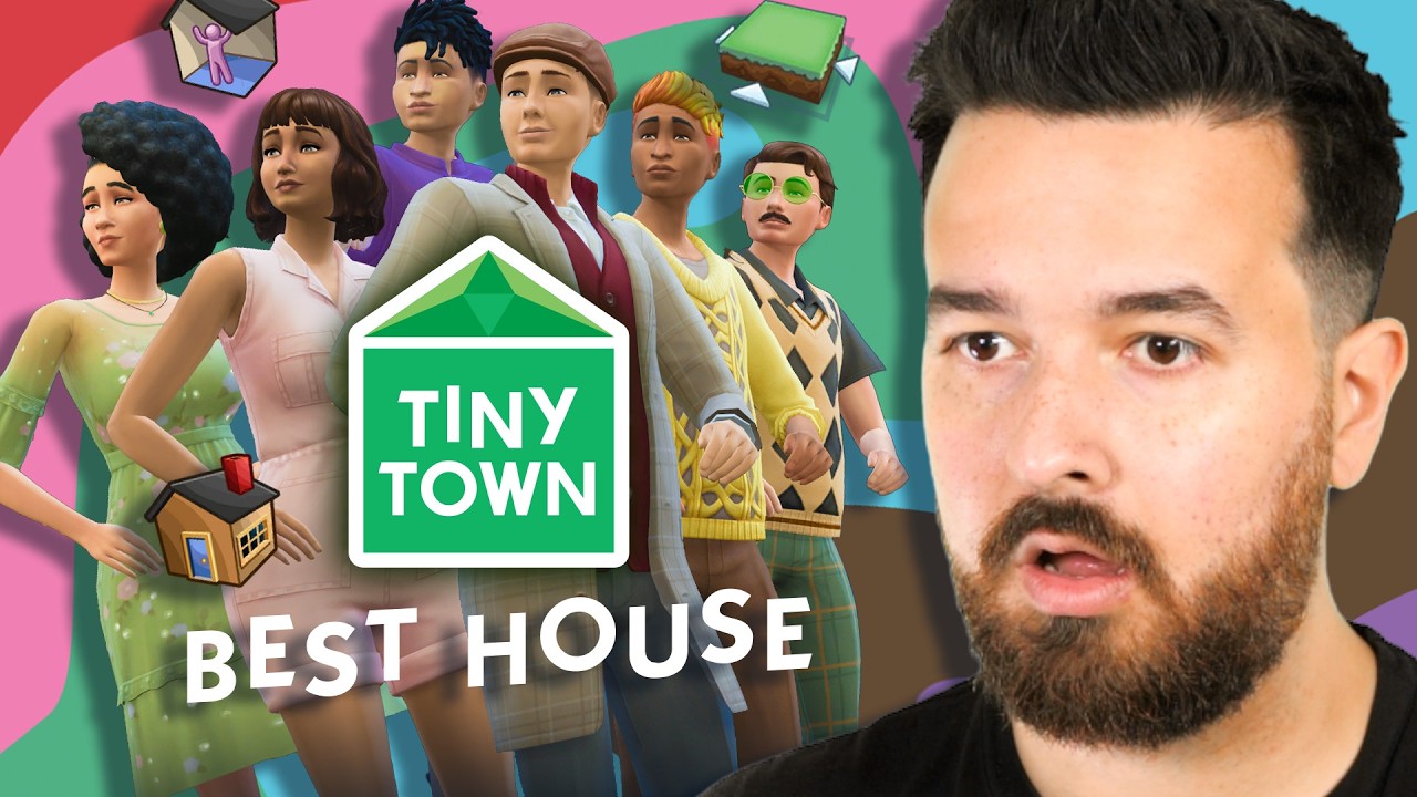 This is the best house in the Tiny Town challenge! - Part 7 - YouTube